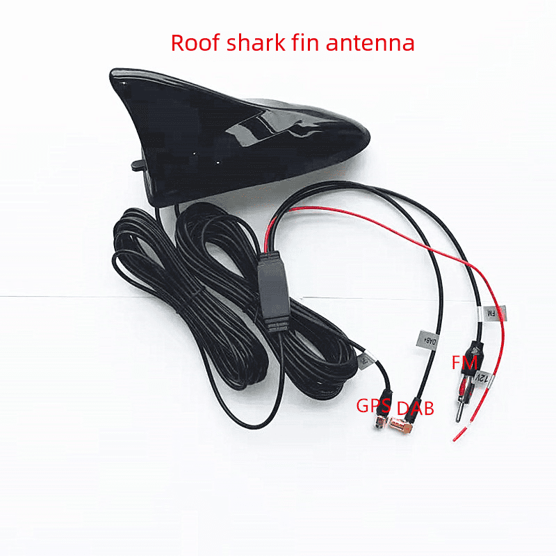 Car radio antenna car shark fin antenna three-in-One GPS + DAB + FM/AM ...