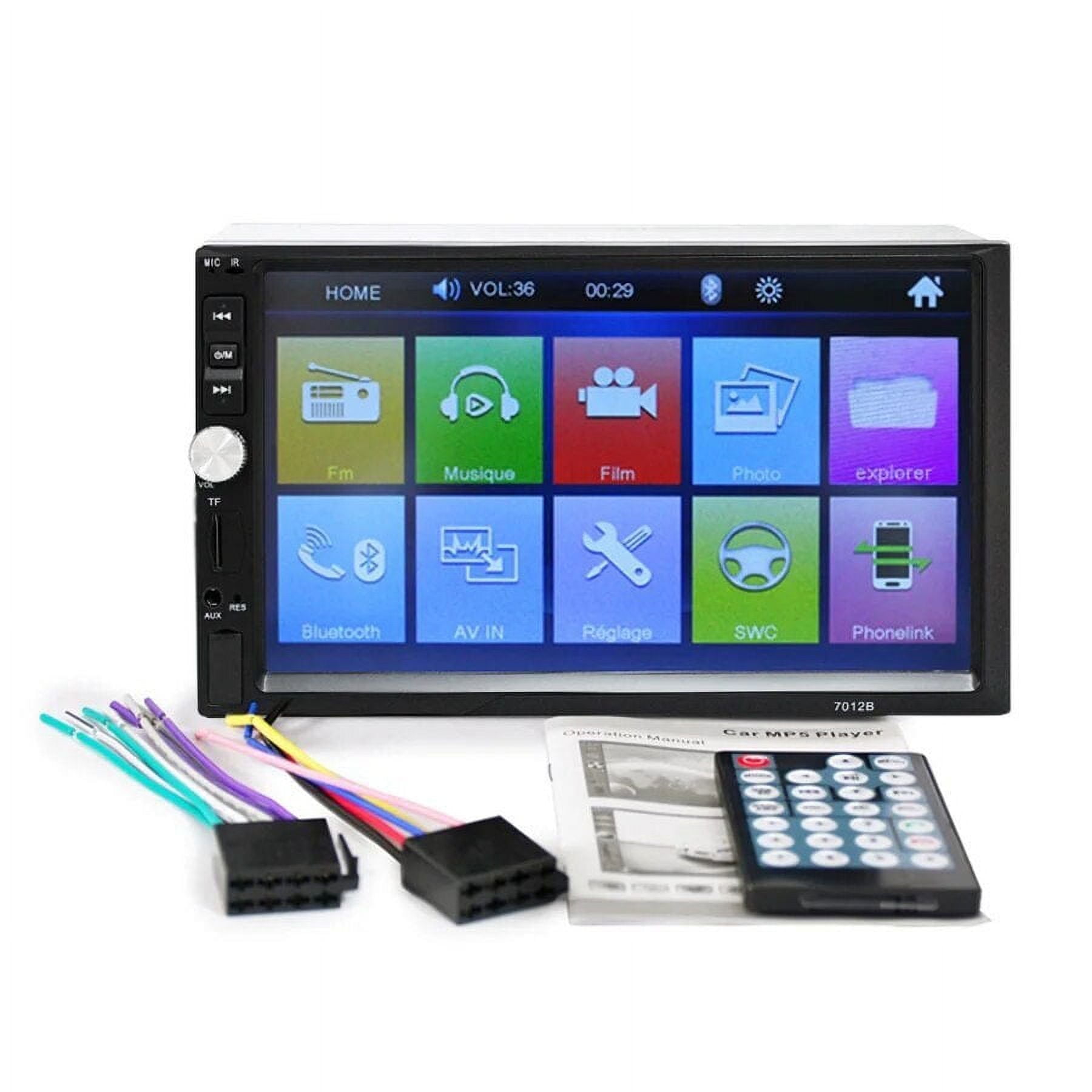 Walmart Car Audio System Stereo with 7" Touch Screen, USB, Backup ...