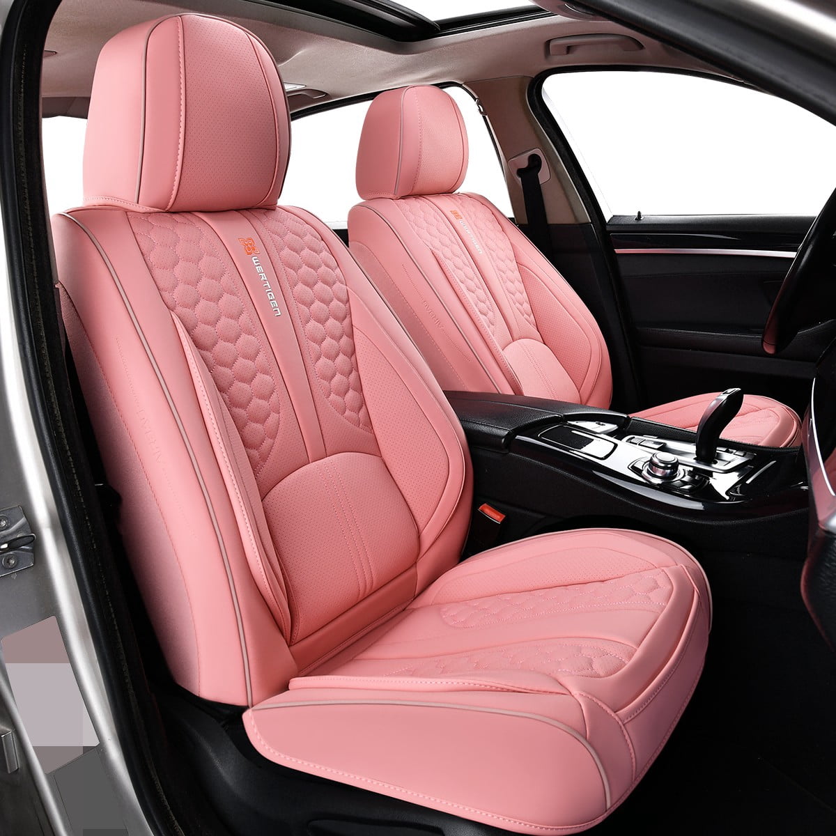 Car seat covers for Kia Forte LX 2015, waterproof faux leather, airbag ...