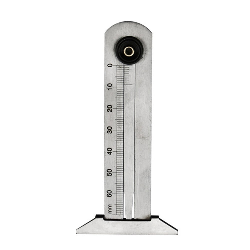 Car tire tread measuring ruler ruler tread depth inspection Vernier ...