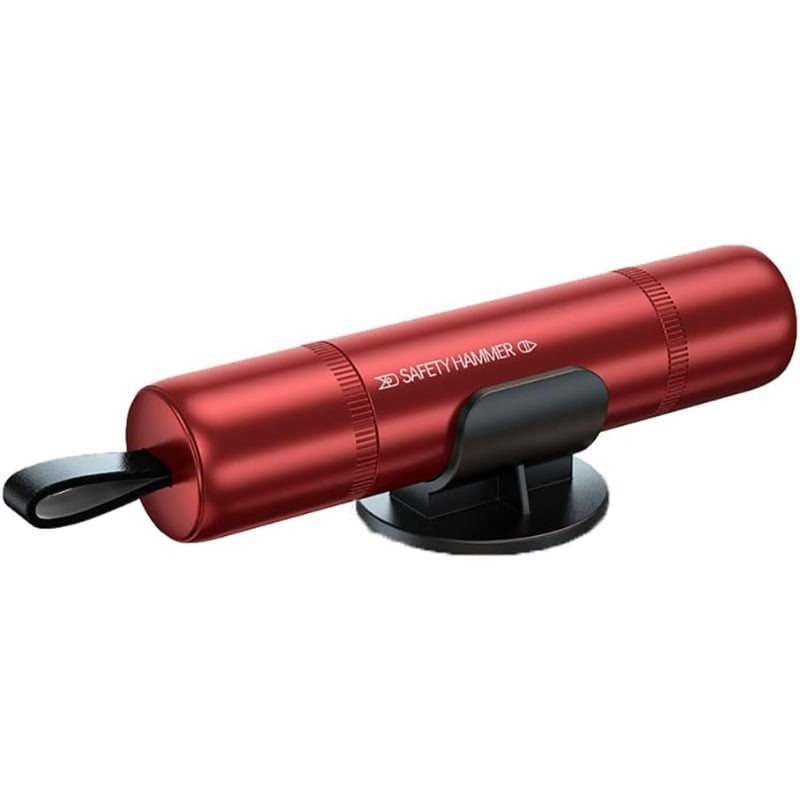 Car window safety hammer, portable emergency window breaker and seat ...