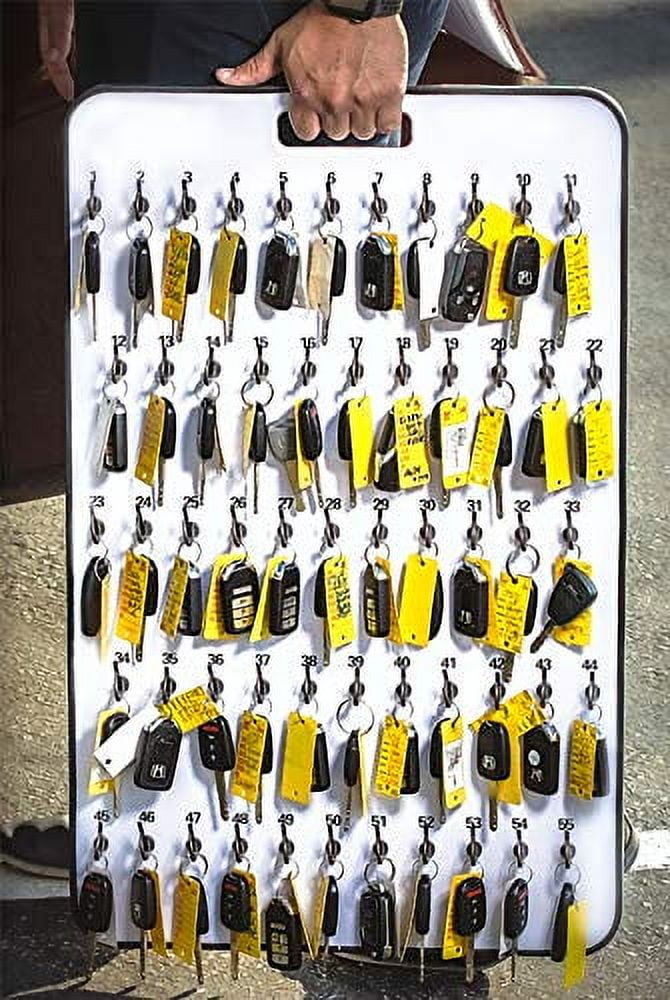 CarBowz EZ Line Key Board Key Organizer with Numbered Self Closing ...
