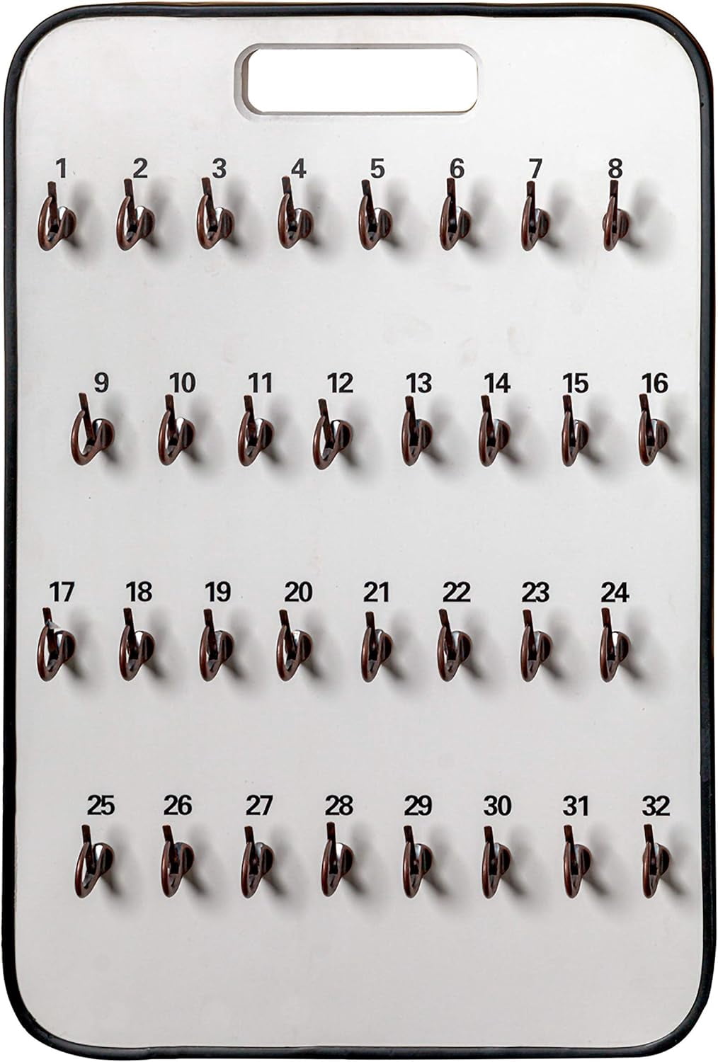 CarBowz EZ Line Key Board Key Organizer with Numbered Self Closing ...