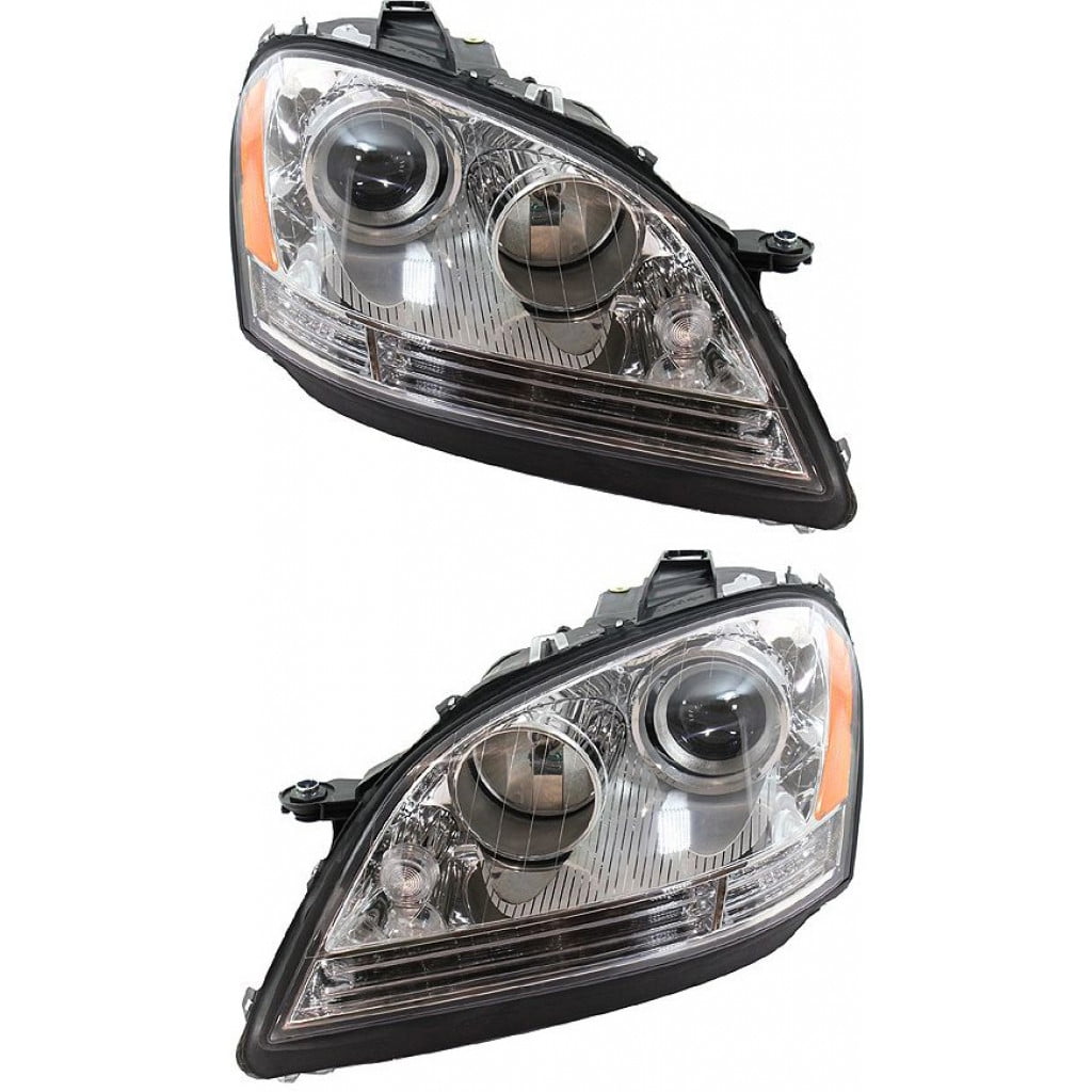 CarLights360: For 2006 2007 Mercedes-Benz ML350 Headlight Assembly ...