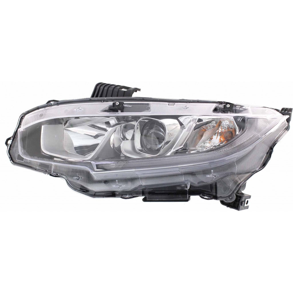 CarLights360: For 2016 2017 2018 HONDA CIVIC Head Light Assembly Driver ...