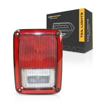 Xprite USA Smoke Lens G3 Diamond Series Red LED Tail Light Assembly ...