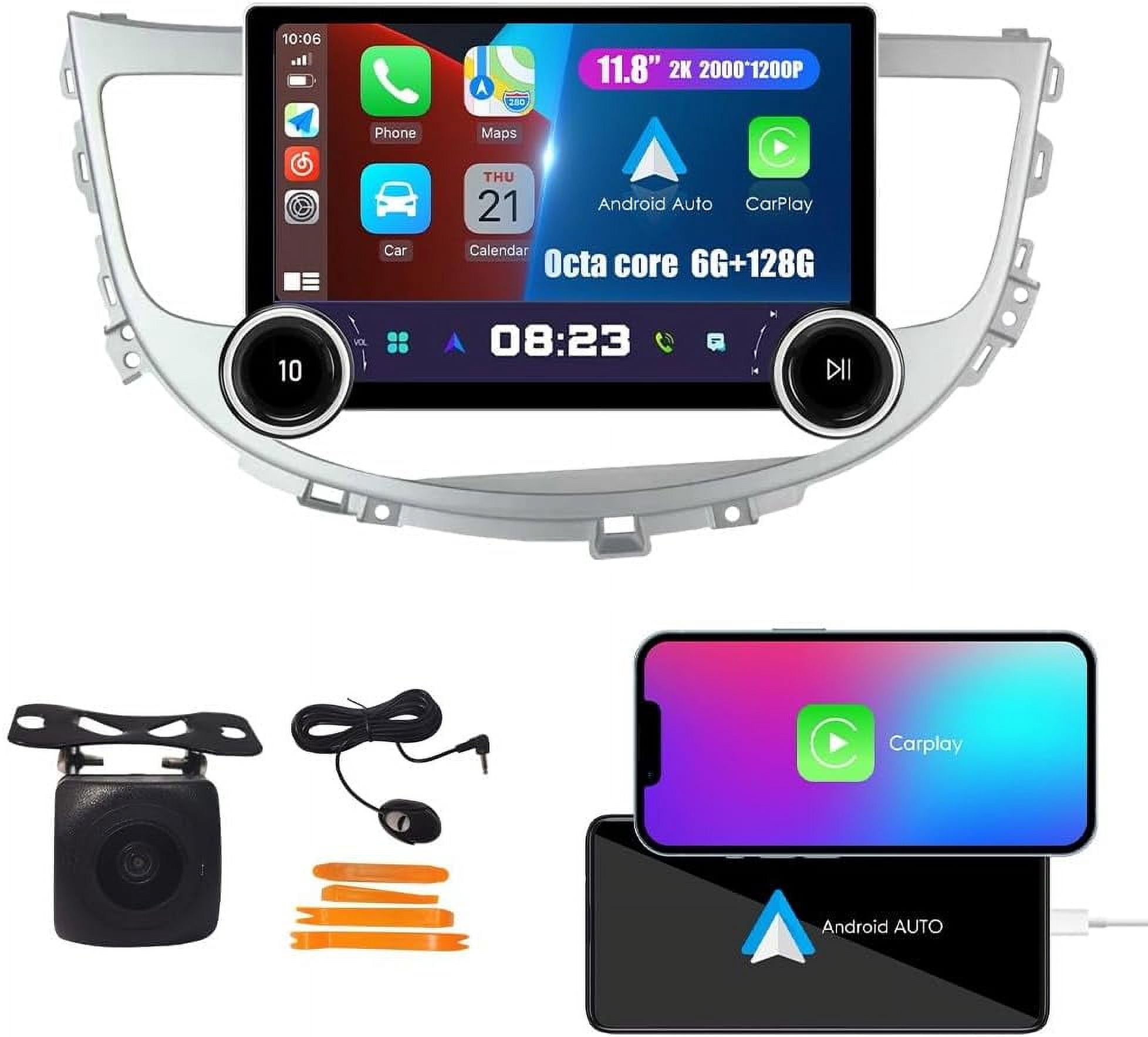 CarPlay/Android Auto Autoradio Android AM/FM Radio Car Navigation ...