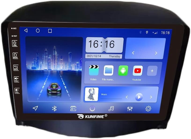 CarPlay Android Auto Autoradio Car Navigation Stereo GPS Radio 9" IPS ...