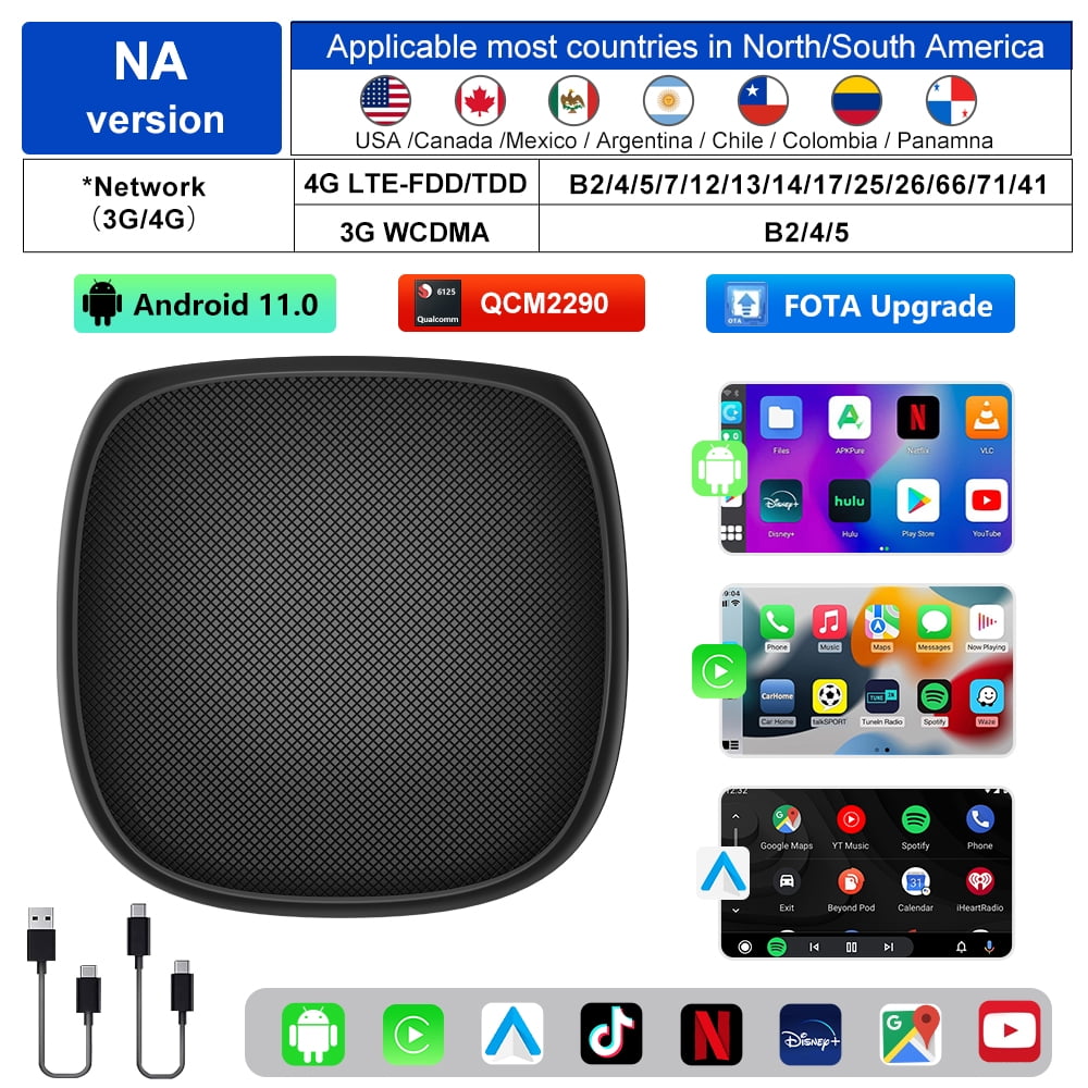 CarPlay Car Intellint Systems Android 11 Wireless Carplay Android Auto ...