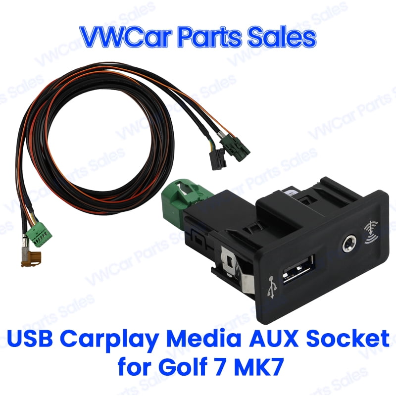CarPlay Media AUX MIB2 MDI USB Socket Switch Install Plug Button ...