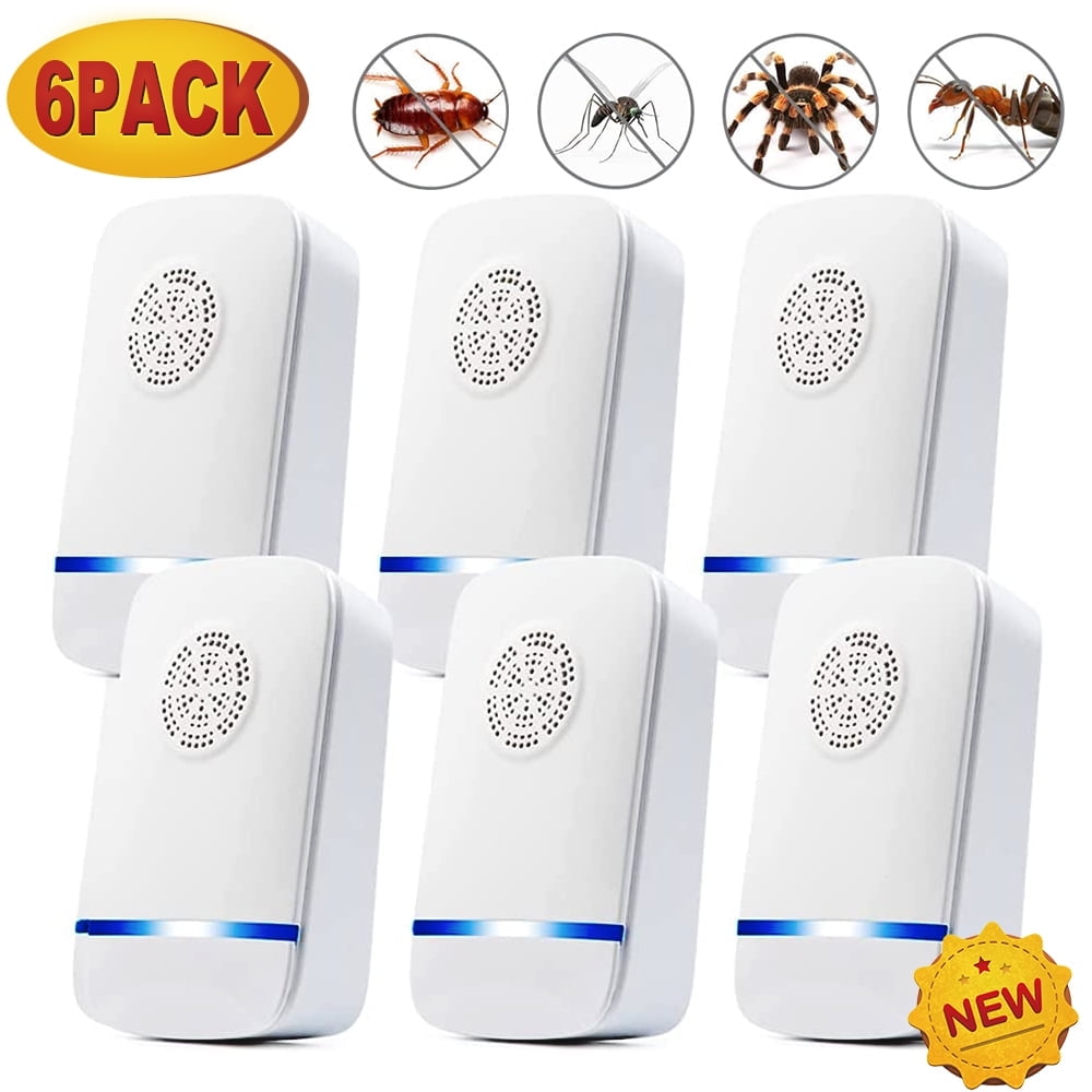 CarWING Ultrasonic Rodent and Pest Repellent Plug In Device, 6 Pack ...