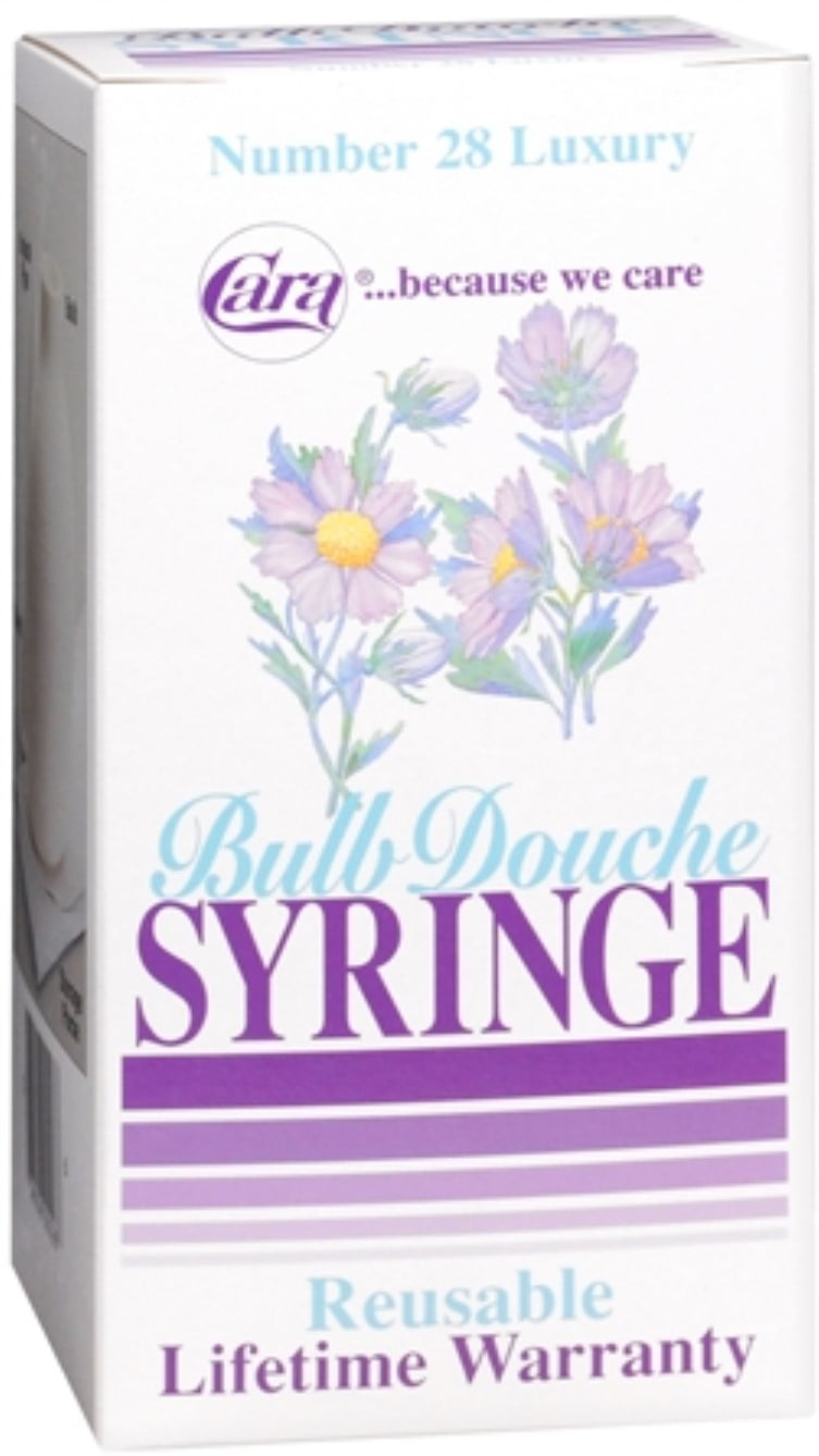 Cara Bulb Douche Syringe Luxury No. 28 1 Each - (Pack of 2) - Walmart.com