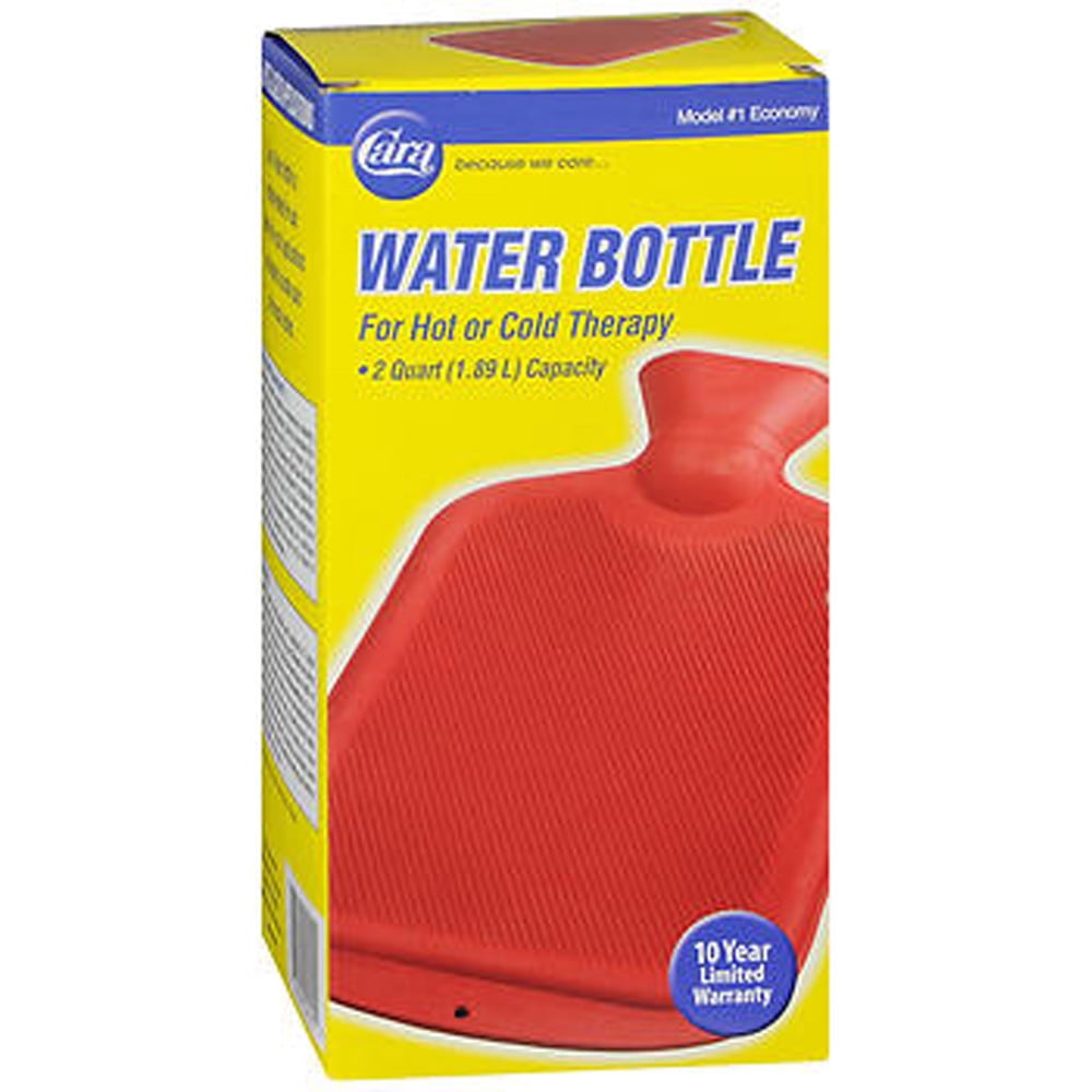 Cara Economy Hot Cold Rubber Water Bottle Packaging May Vary HSA/FSA ...