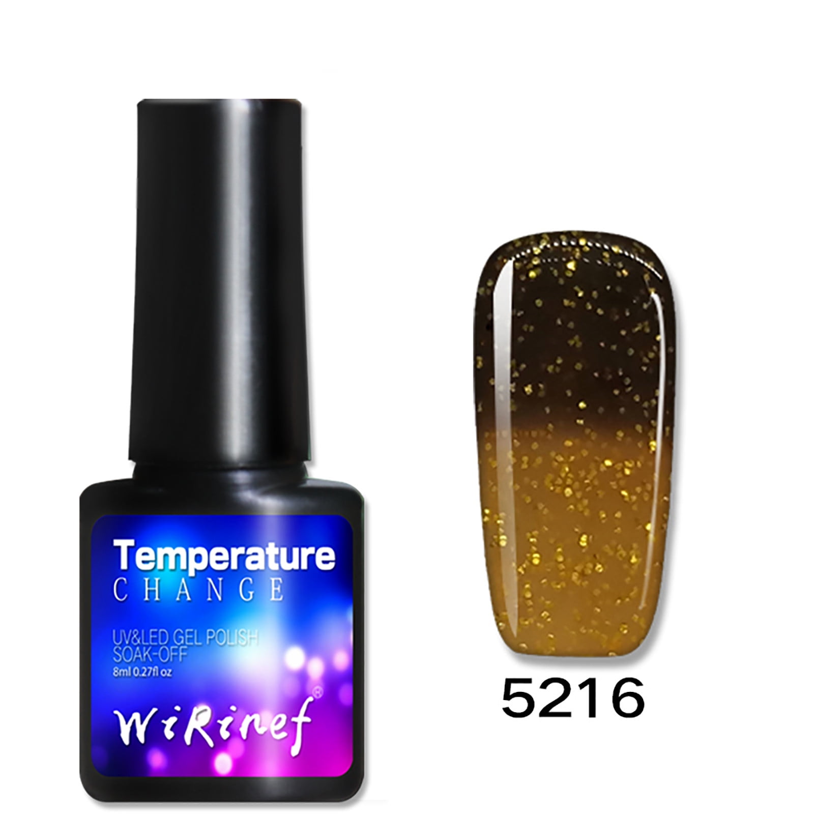 Cara Lady Nail Polish Fall Winter Warm Gradient Nail Gel Removable Nail ...