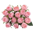 CaraMart 15 Head Simulation Flower Rose Home Decoration Wedding Bride ...