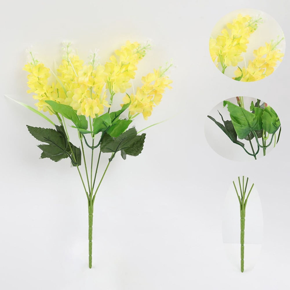 CaraMart 1pcs Artificial Flower Hyacinth Wisteria Arrangement Wedding ...