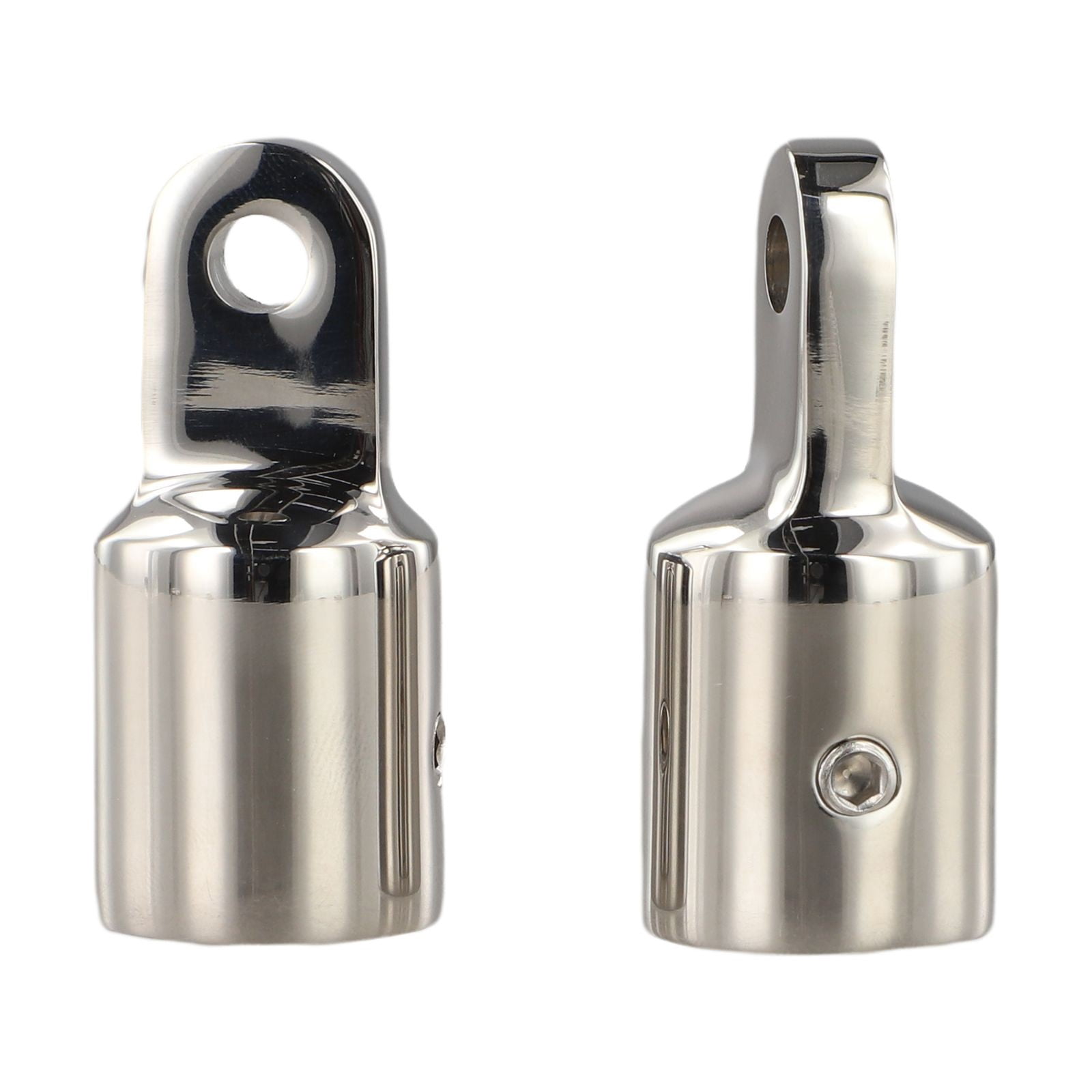 CaraMart 2 PCS Marine Grade Eye Ends for Boating and Kayaking with Rust ...