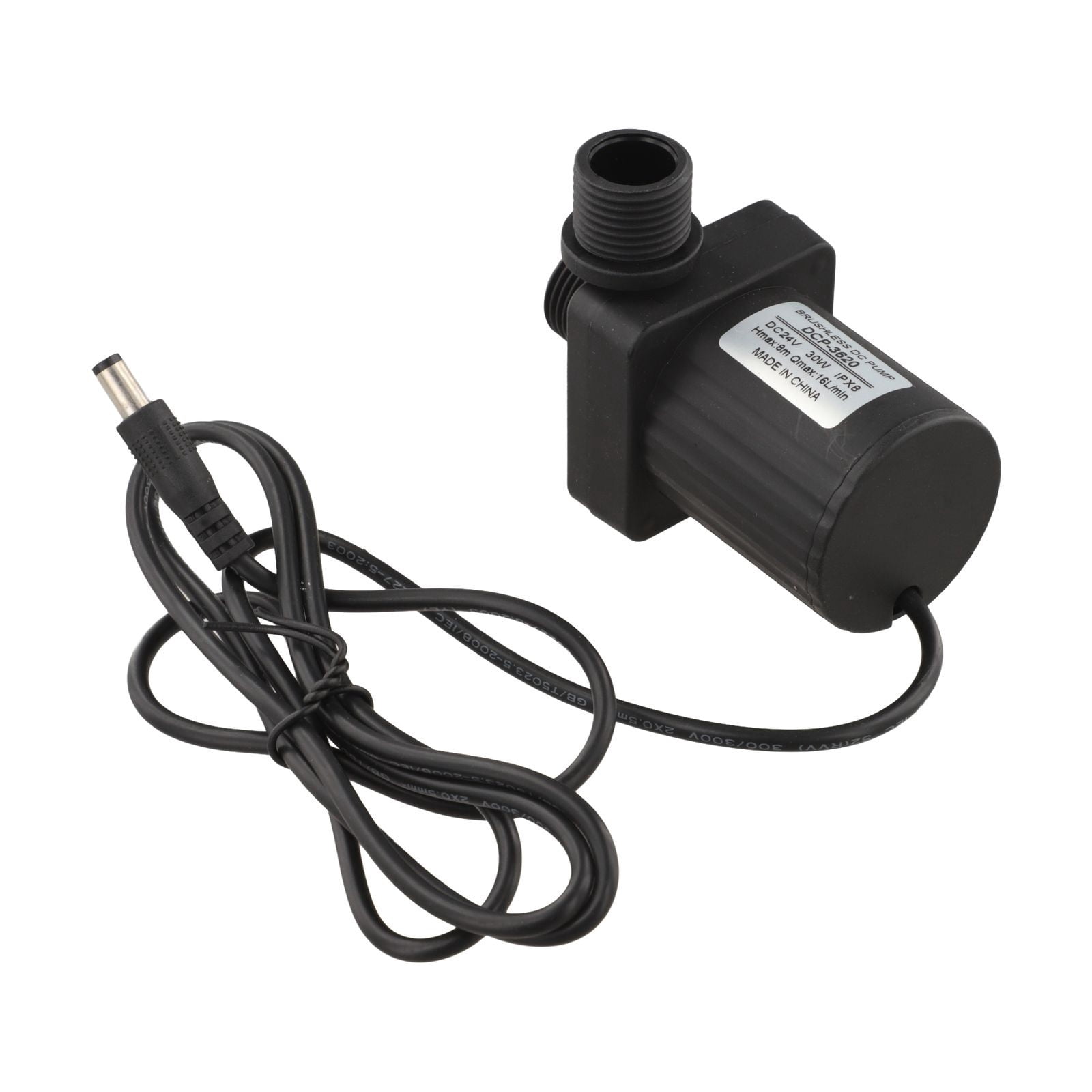 CaraMart 24V Brushless DC Submersible Pump with 24W 30W Power High Flow ...