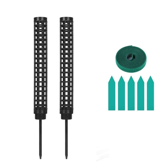 CaraMart 25cm Plastics Moss Pole for Plant Stakes and Supports Climbing ...