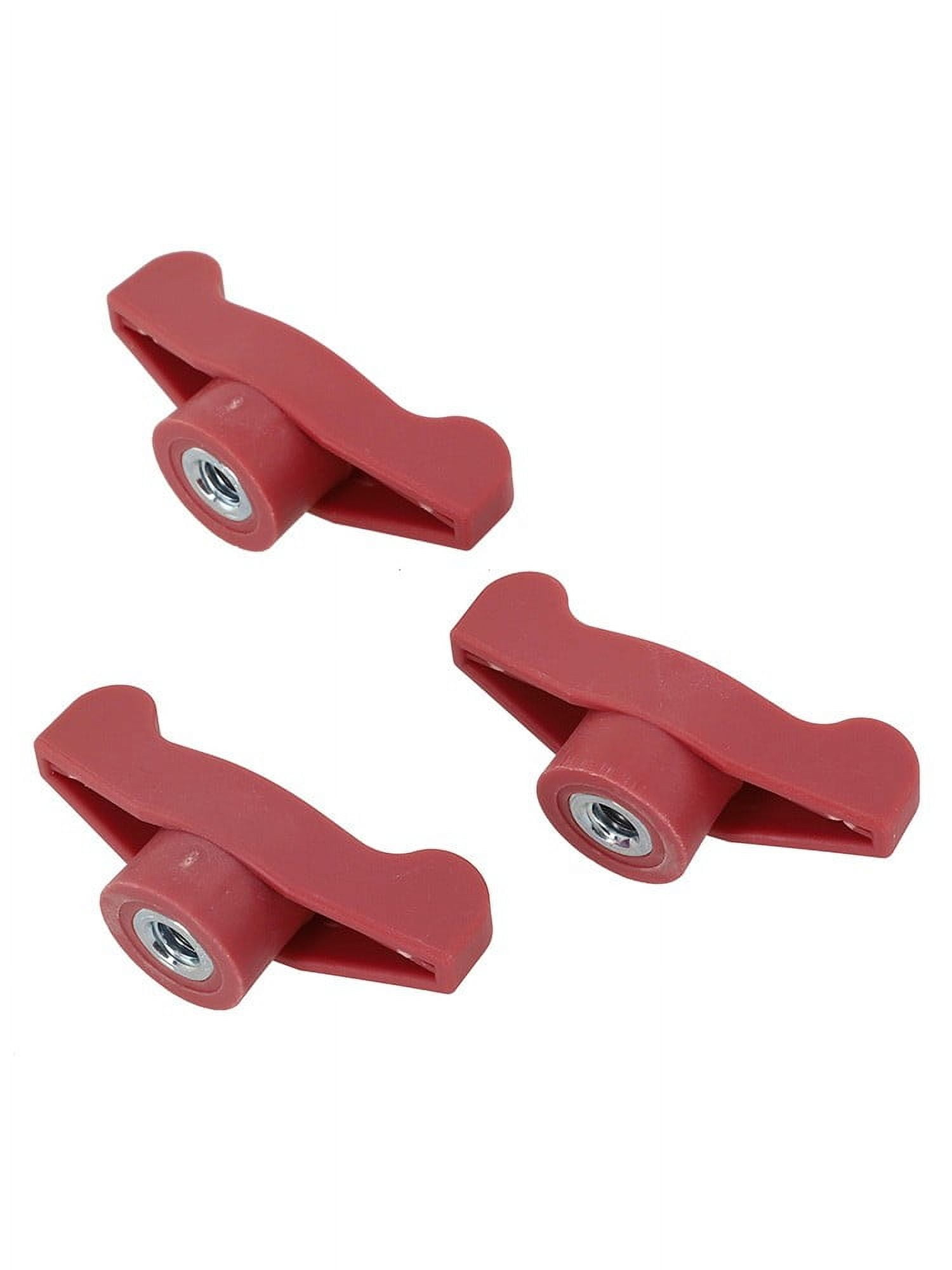 CaraMart 3/7pcs Knob Wings For 720-04122 Red Knob Wing For 5/16-18 For ...