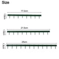 CaraMart 3Set 1:87 Scale Security Iron Industrial Fencing Dark Green ...