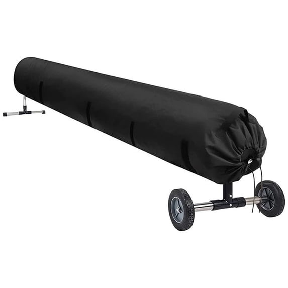CaraMart 420D Waterproof Heavy Duty Pool Solar Reel Cover For Above ...