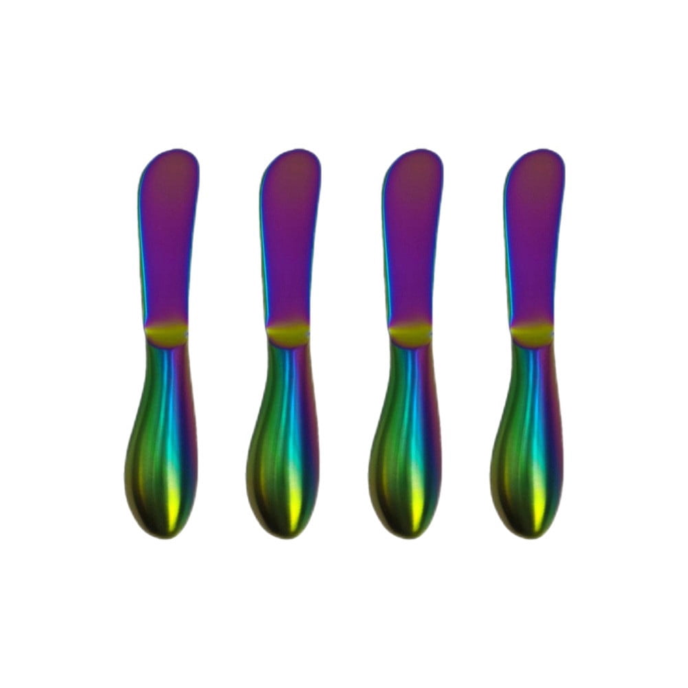 CaraMart 4Pcs Butter Knives Set Cheese and Butter Spreading Knives ...