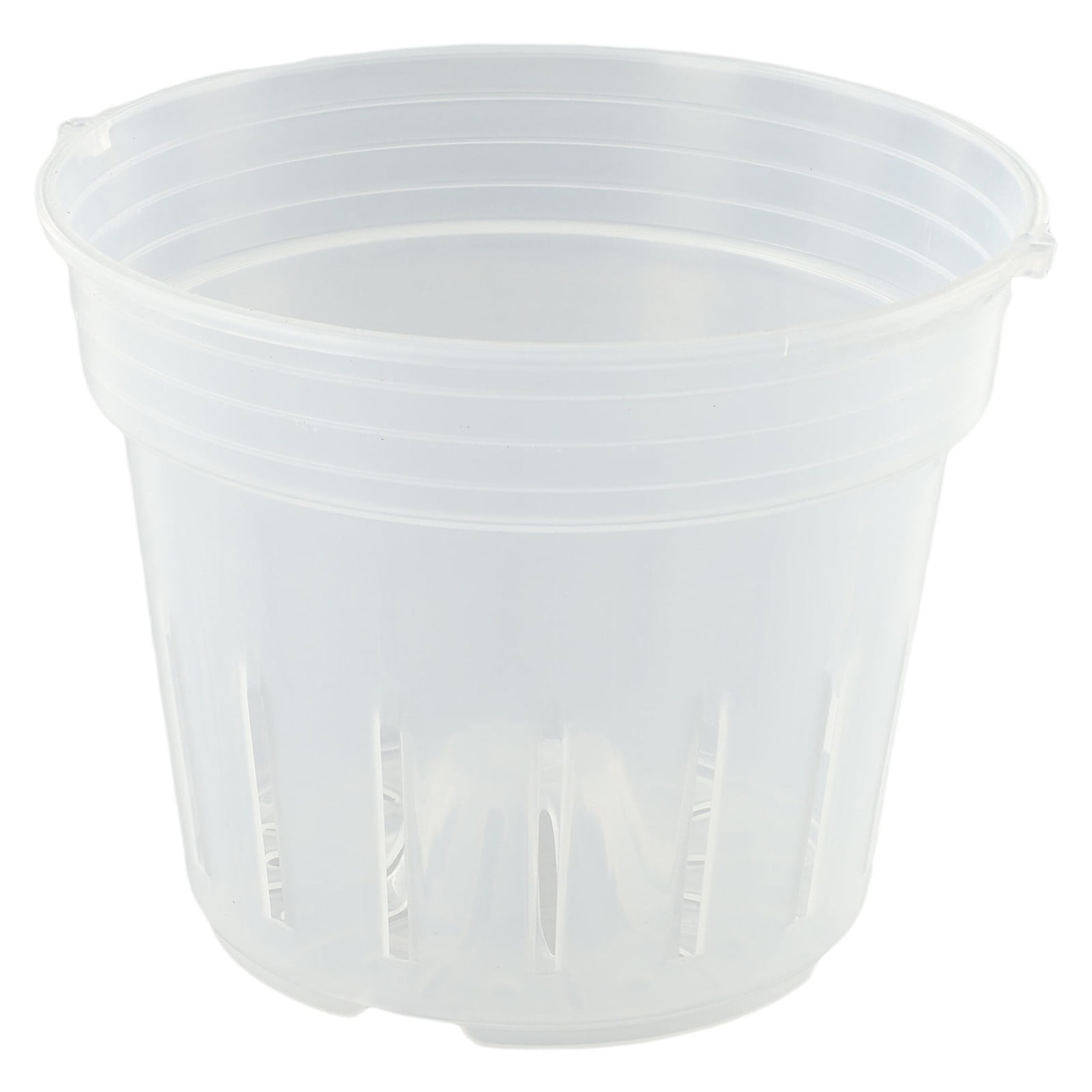 CaraMart 5 Pack Orchid Pots With Holes Clear Plastic Orchid Pots Small ...