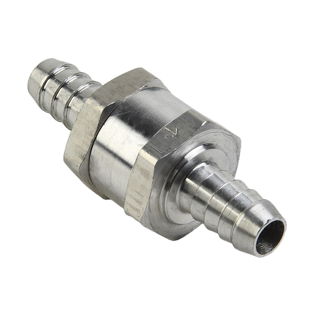 CaraMart Aluminum Single Way Check Valve for Low Pressure Fuel ...