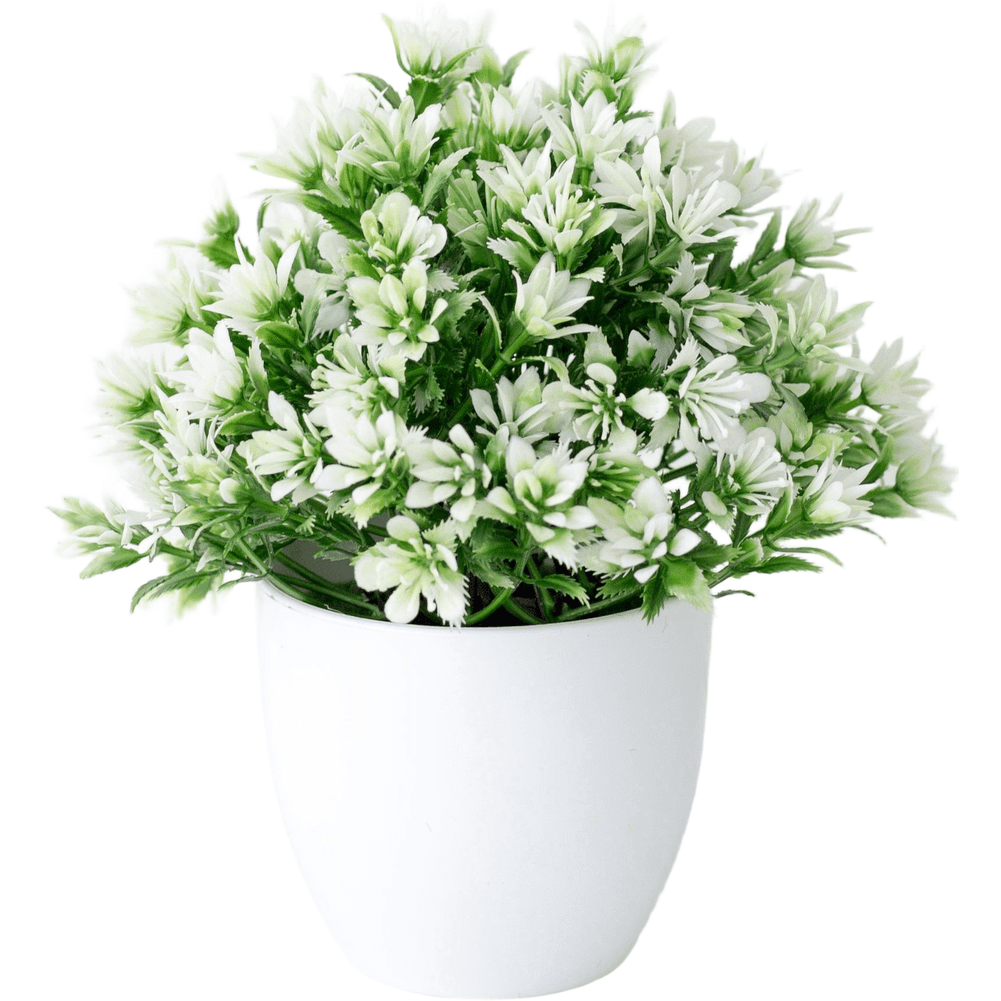 CaraMart Artificial Plants Flower Pot Fake Potted Plants Home Decor ...