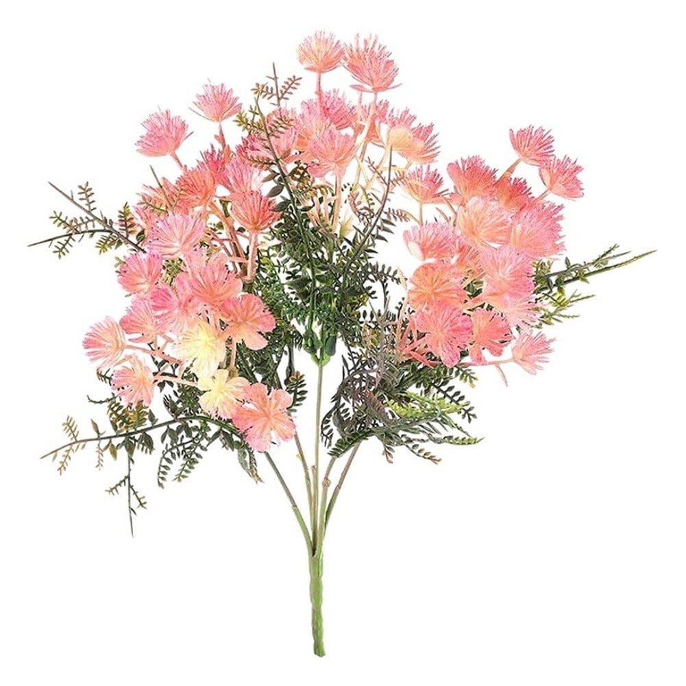 CaraMart Artificial Protea Fake Flower Wedding Home Office Decor Pink ...