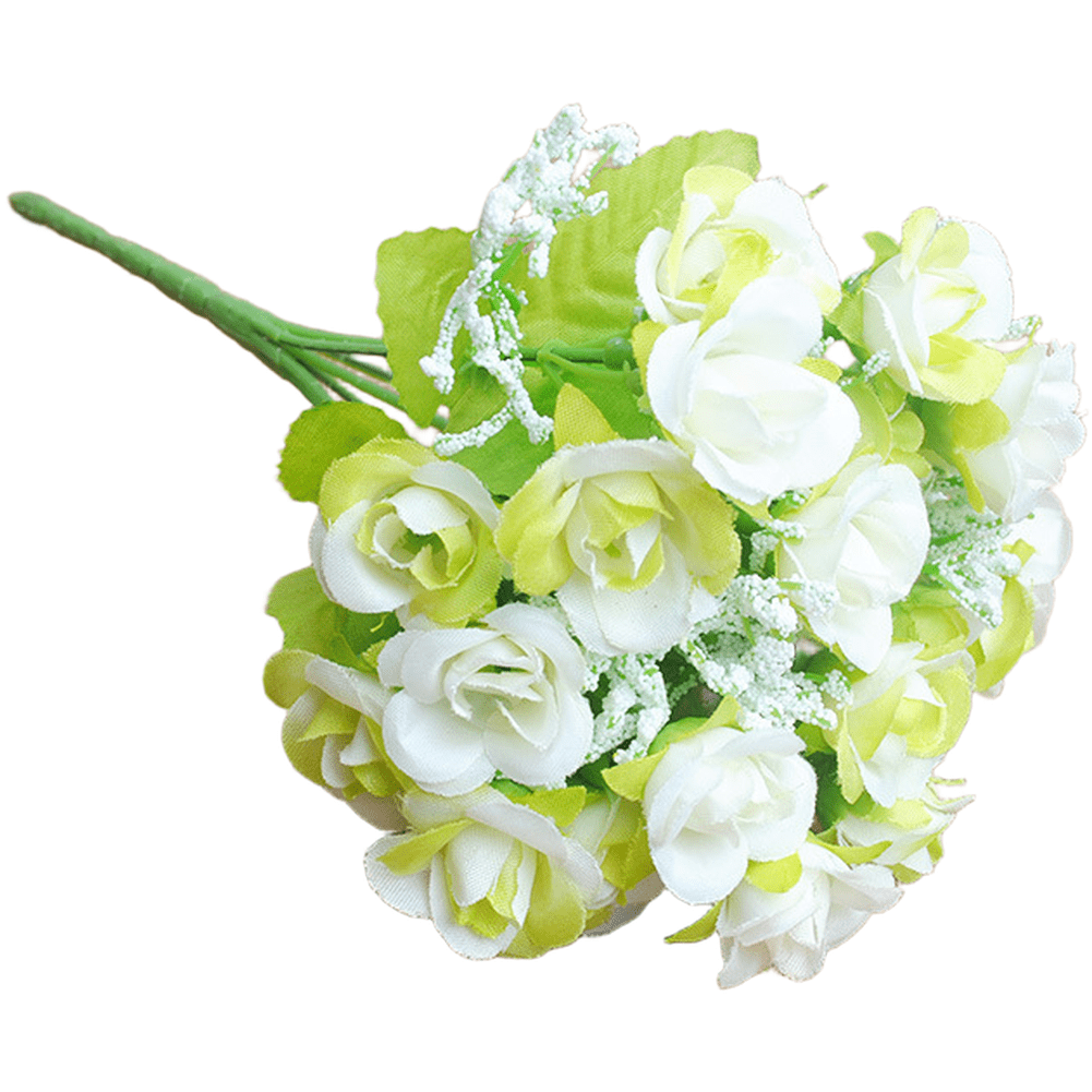 CaraMart Artificial Roses Small Rosebuds Fake Roses Flower Home Decor ...