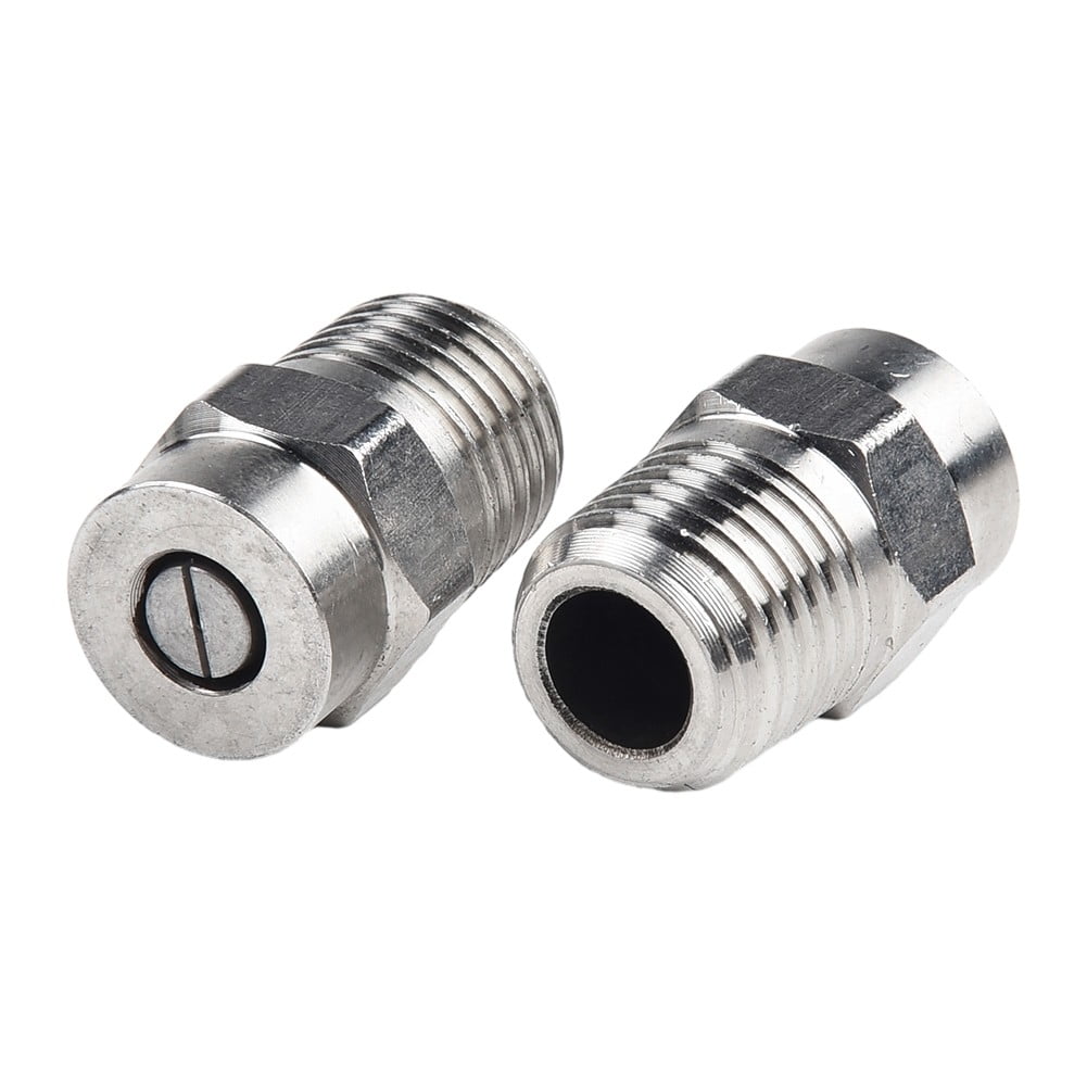 CaraMart Brand New Nozzles Spray Surface Cleaner Tainless Steel 1/4 ...