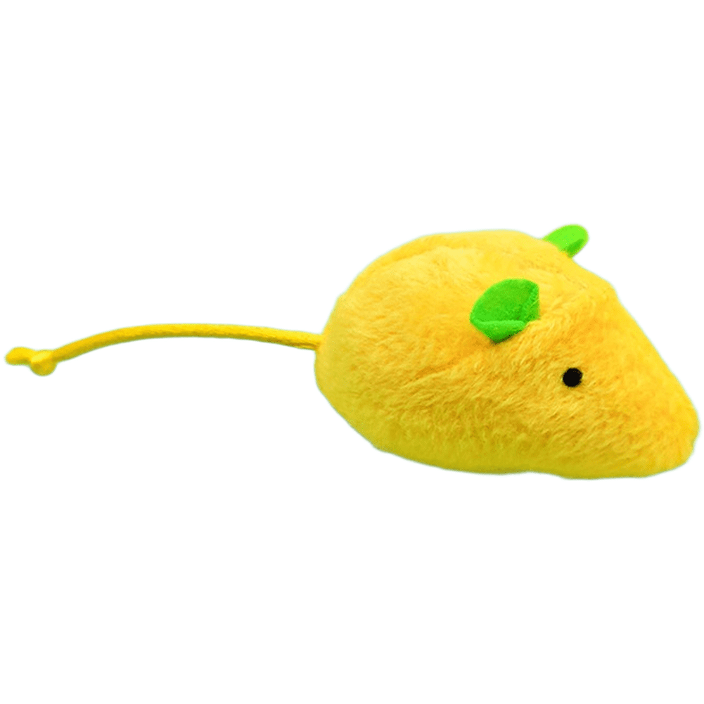 CaraMart Cat Teaser Wand for Interactive Play: Plush Animal + Elastic ...