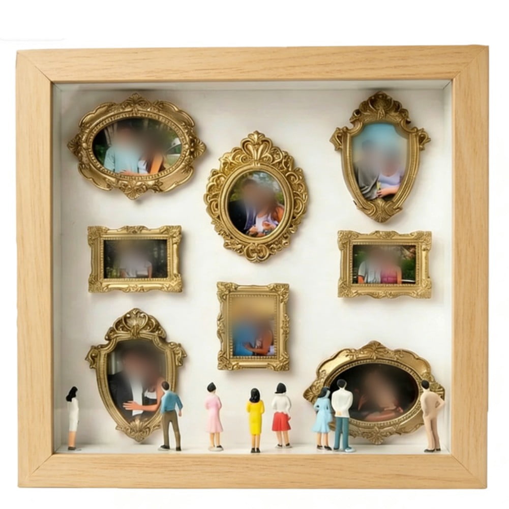 CaraMart DIY Museum Silhouette Box Shadow Box Frame Kit - Walmart.com