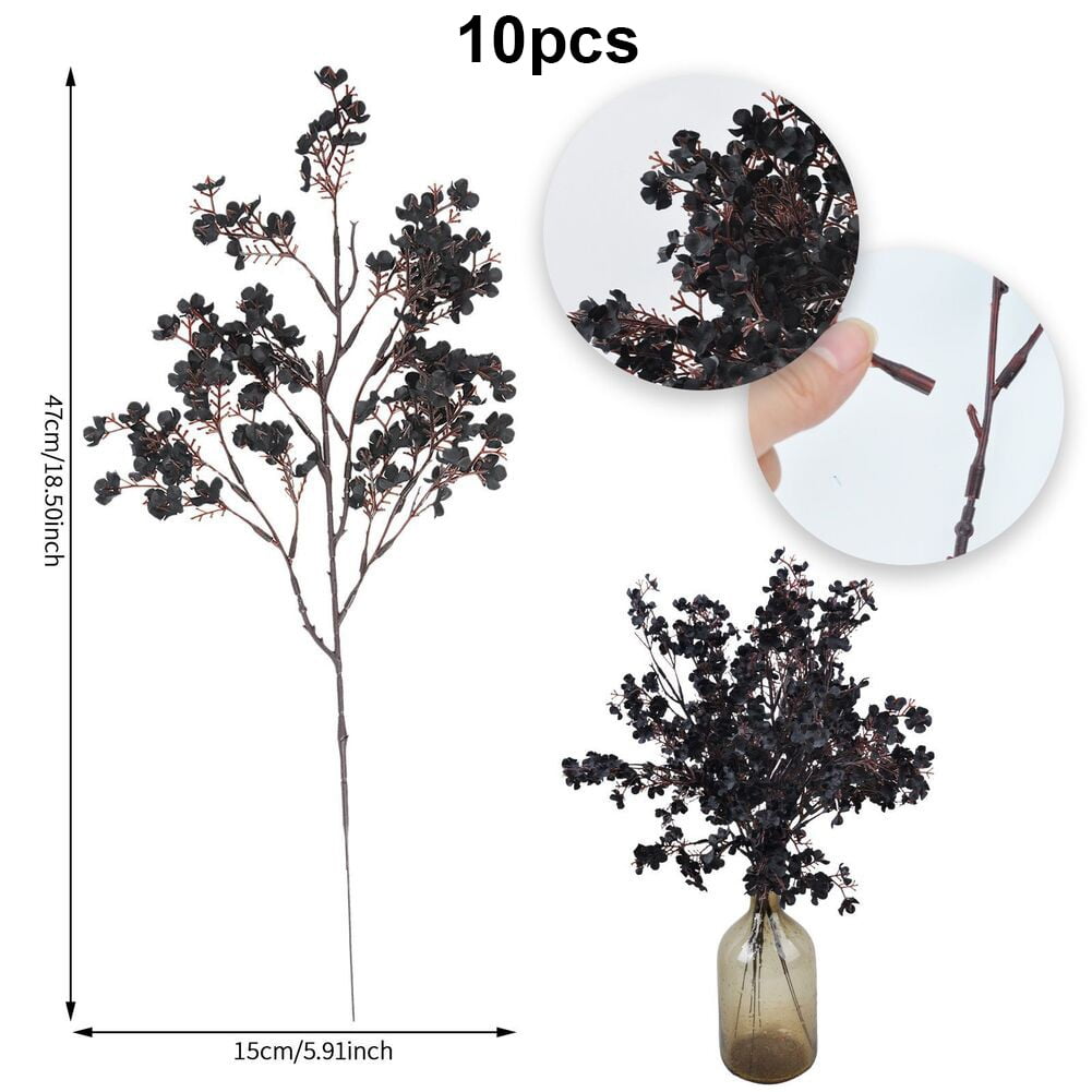 CaraMart Decorative Artificial Blossom Flowers 50cm Silk Long Stems for ...