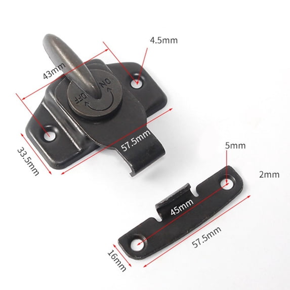 CaraMart Door Latch For PitBoss Pro Replacement Parts For Door Latch ...