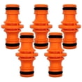 CaraMart Double Male Hose Connectors End Extender 1/5x Coupler Join ...