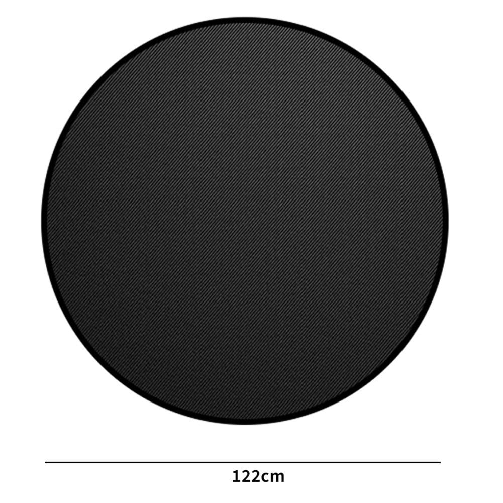 CaraMart Fireproof Round Grill Blanket for Barbecue Oil Resistant ...