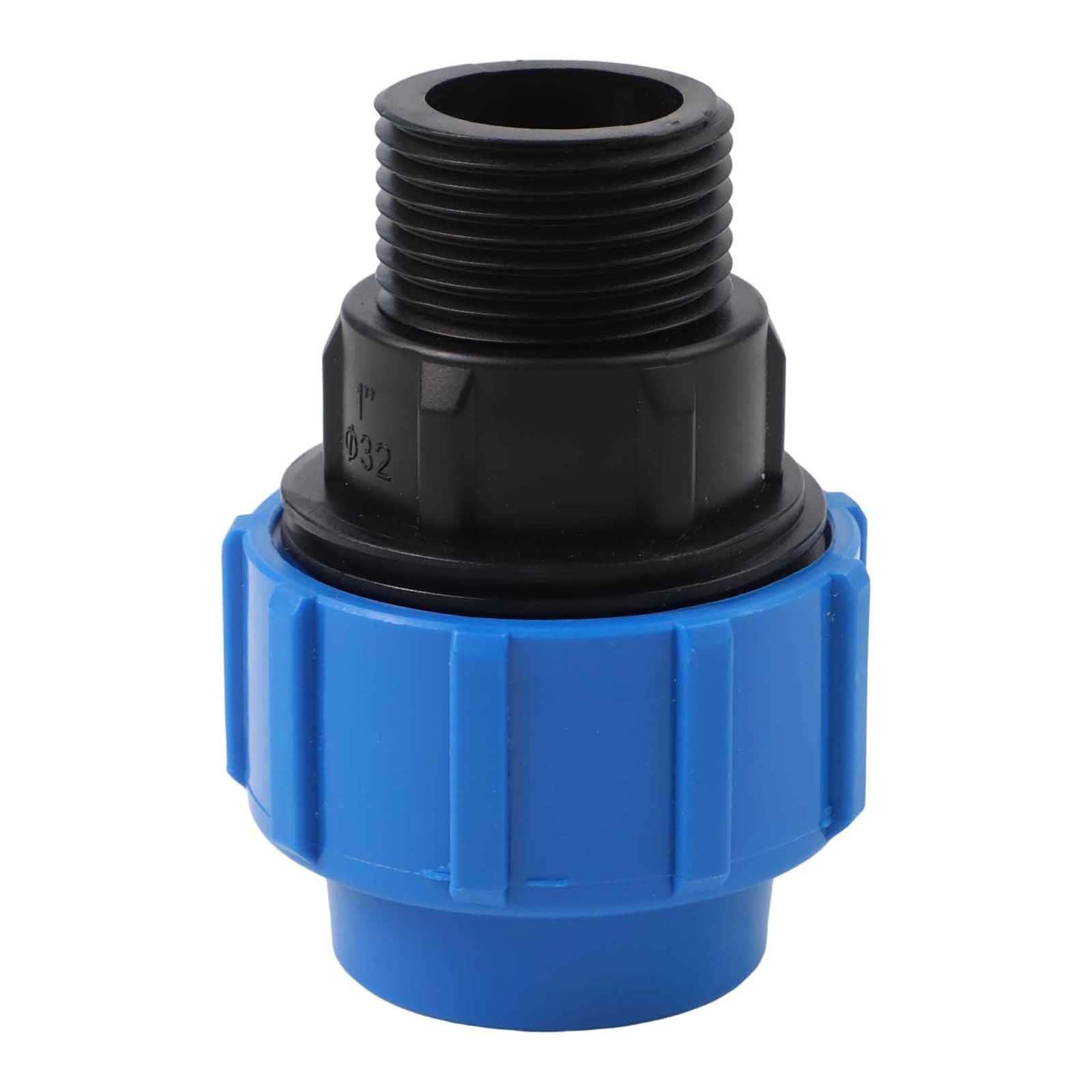 CaraMart Fitting Screw Joint Water Pipe Fittings PP Pipe Drinking Blue ...