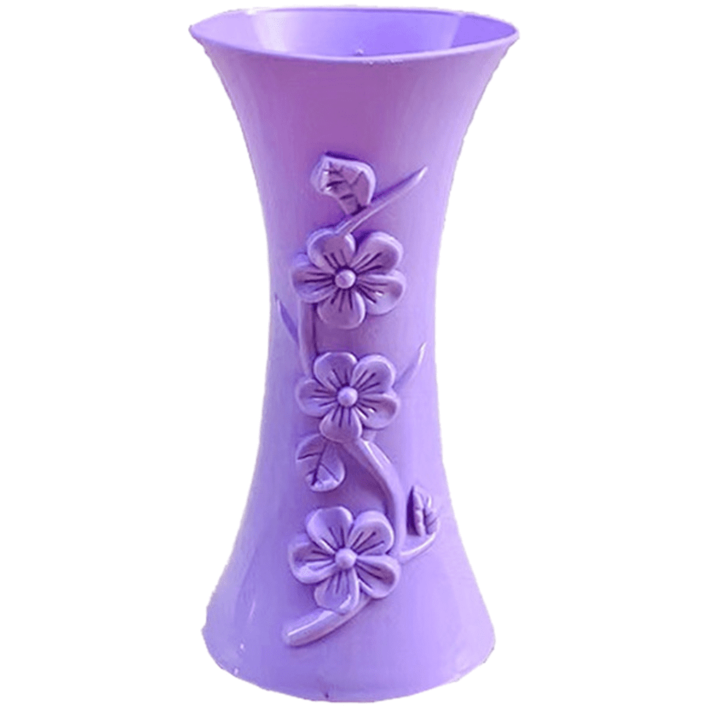 CaraMart Modern Geometric Plastic Vase Nordic Style Flower Pot Home ...
