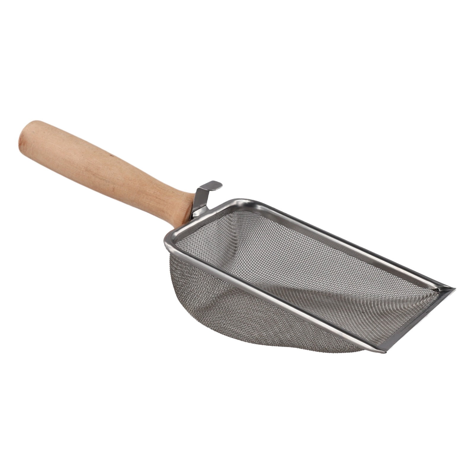 CaraMart Multi-purpose Gardening Shovel And Sieve: Wooden Handle For ...