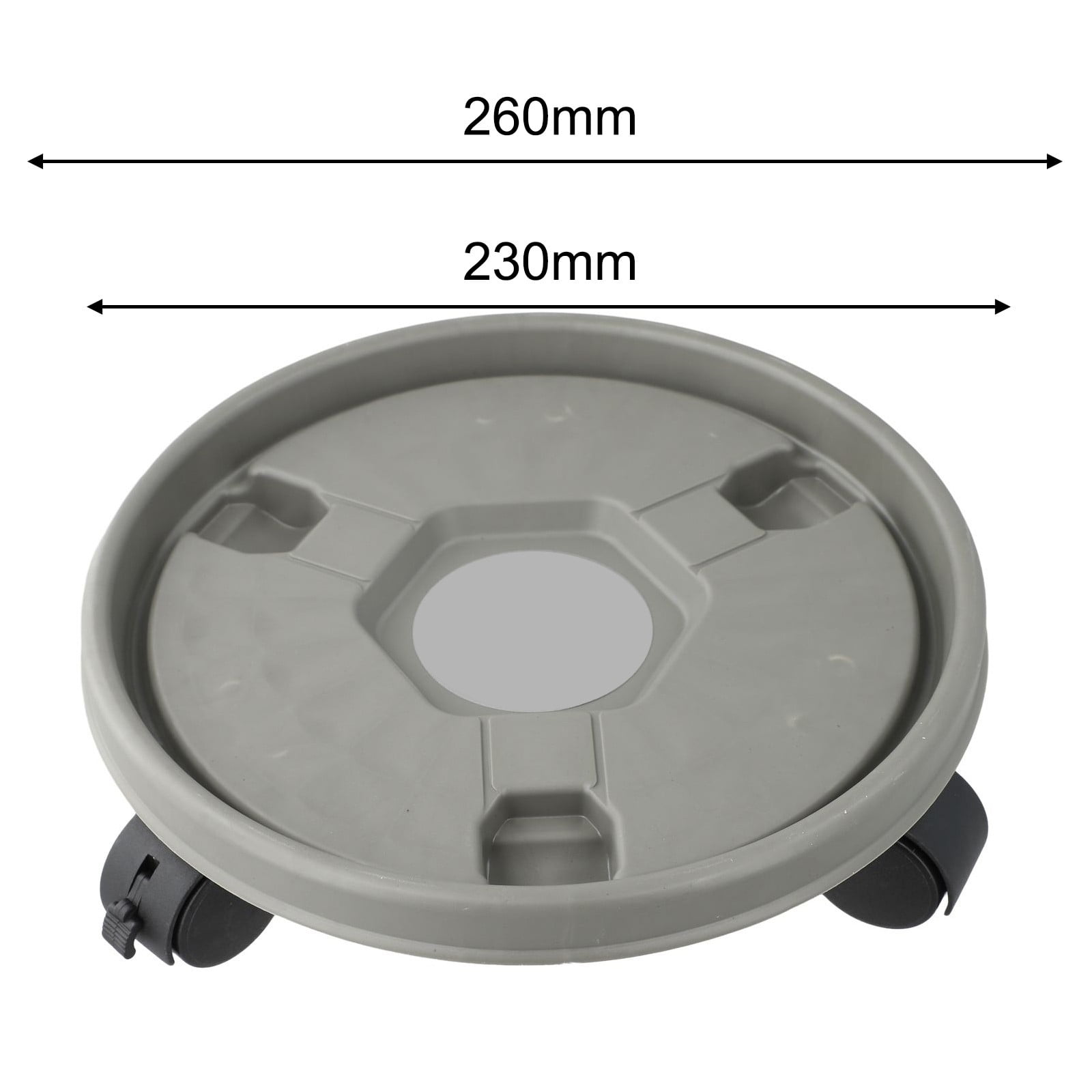 CaraMart Premium Flowerpot Base with Rotating Wheels, Sturdy and ...