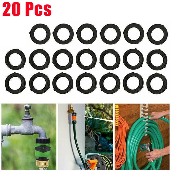 CaraMart Set Rubber Hose Pipe Washers Garden Kit Parts Replacement Self ...