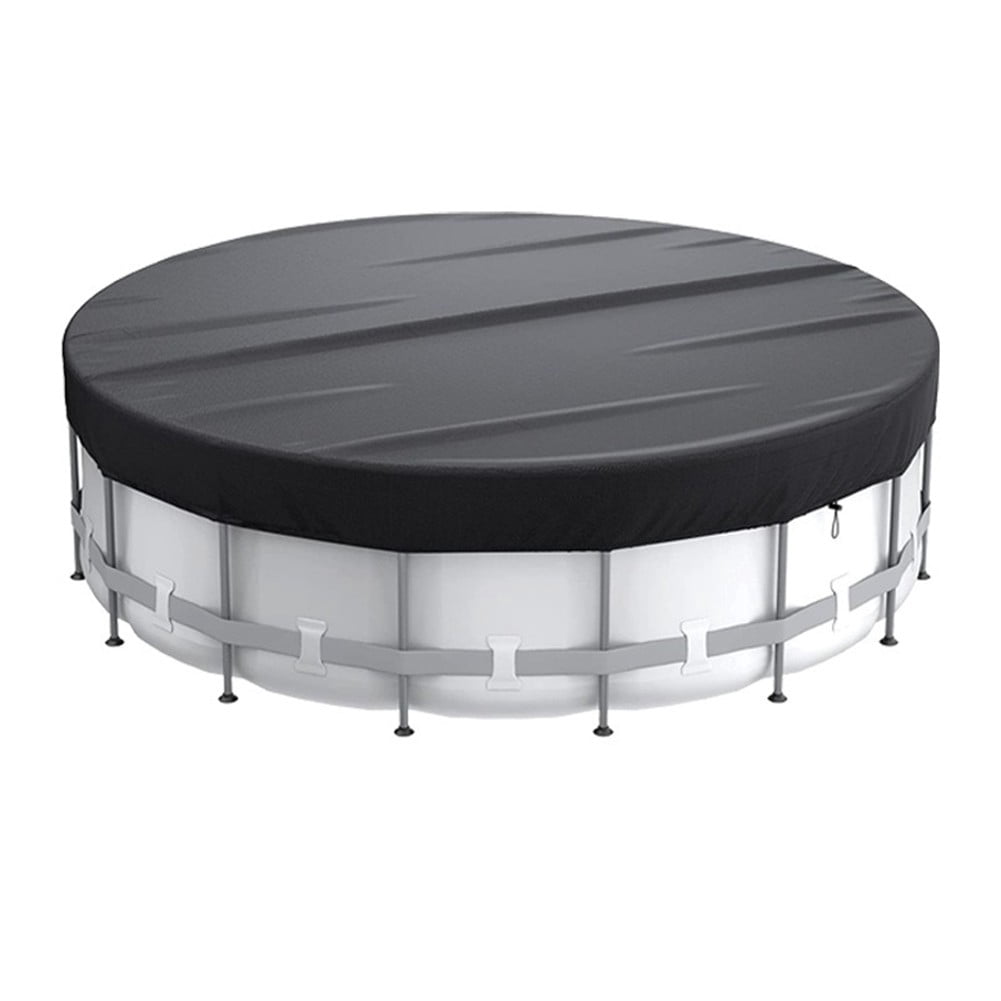 CaraMart Sleek Design Black Round Pool Cover with Excellent Heat ...