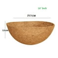 CaraMart Trough Coco Fiber Replacement Liners For Plastic Flower Pots ...