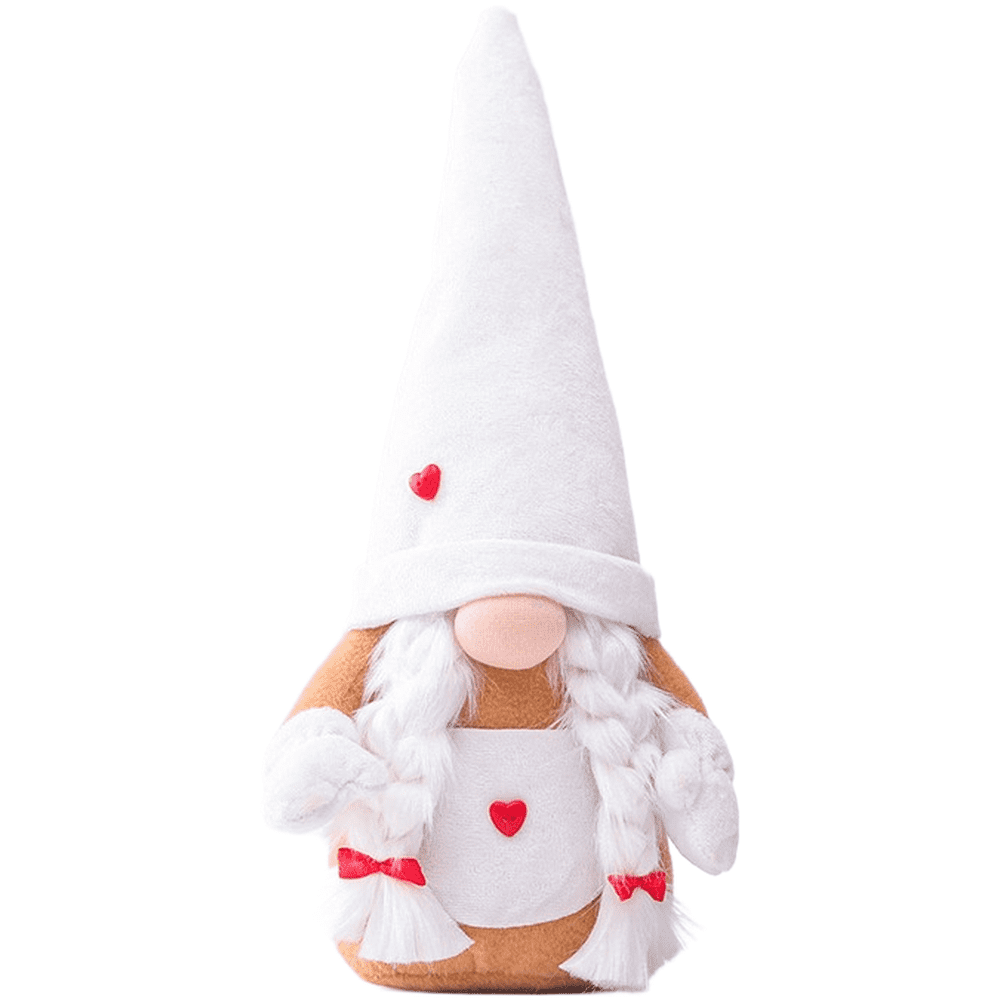 CaraMart creative hatless gnome plush dolls valentines day santa claus ...