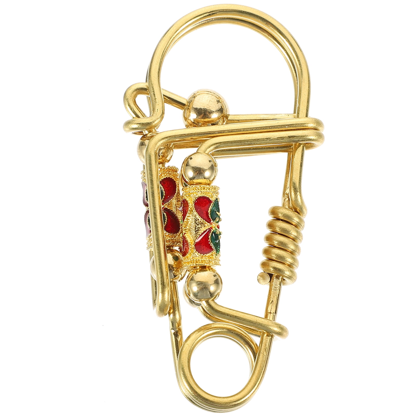 Carabiner Badge Holder Key Chain Keychain for Accessories Man 6.20X3 ...