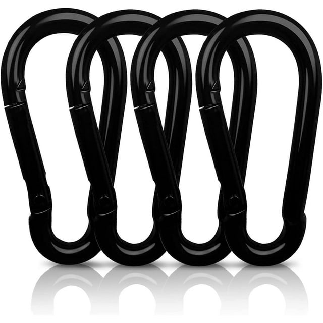 Carabiner Clips 3" Spring Snap Hook - Walmart.com