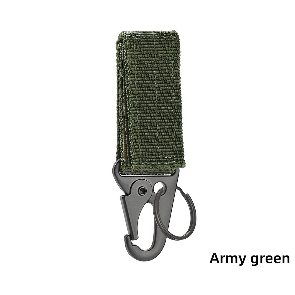 Carabiner High Strength Nylon Key Hook Military Webbing Buckle Hanging ...